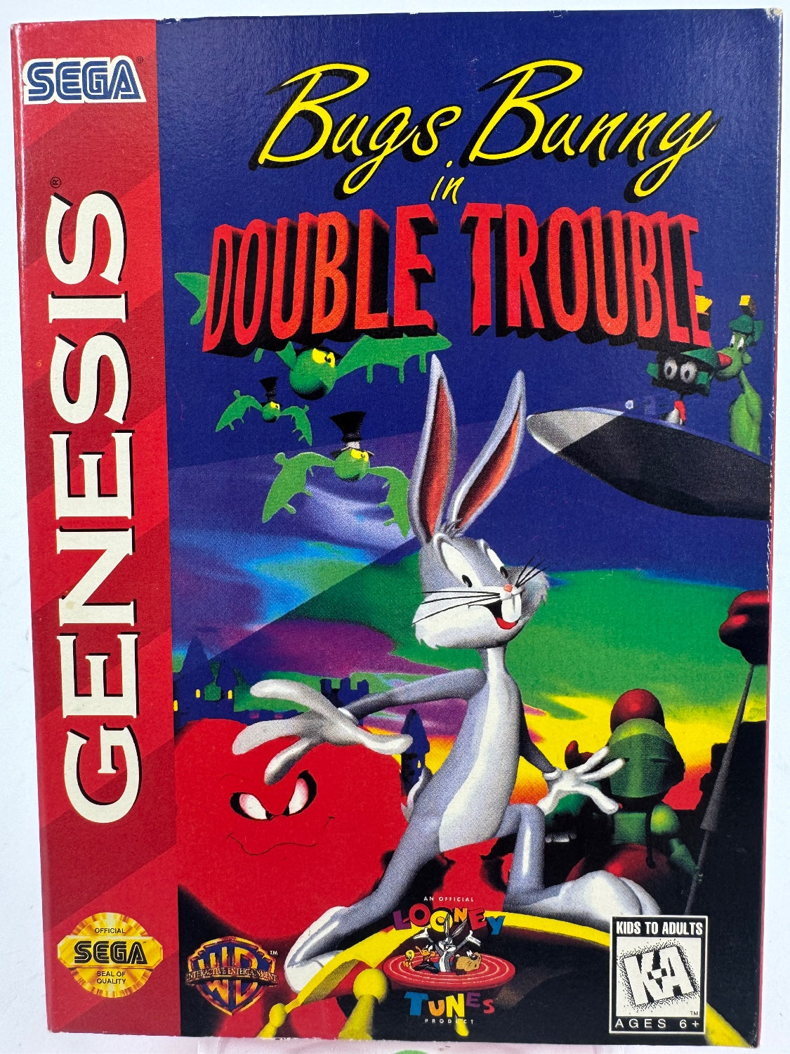 Bugs Bunny Double Trouble [Cardboard Box] (Sega Genesis, 1996 ...